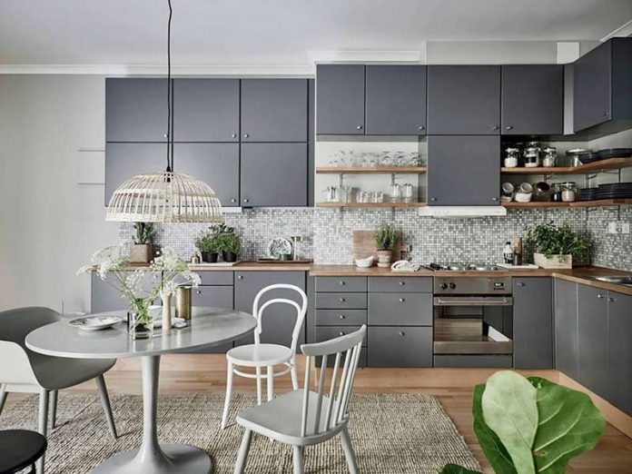 Gri Mutfak Dolapları İçin 40 Harika Fikir | Beşiktaş Mutfak